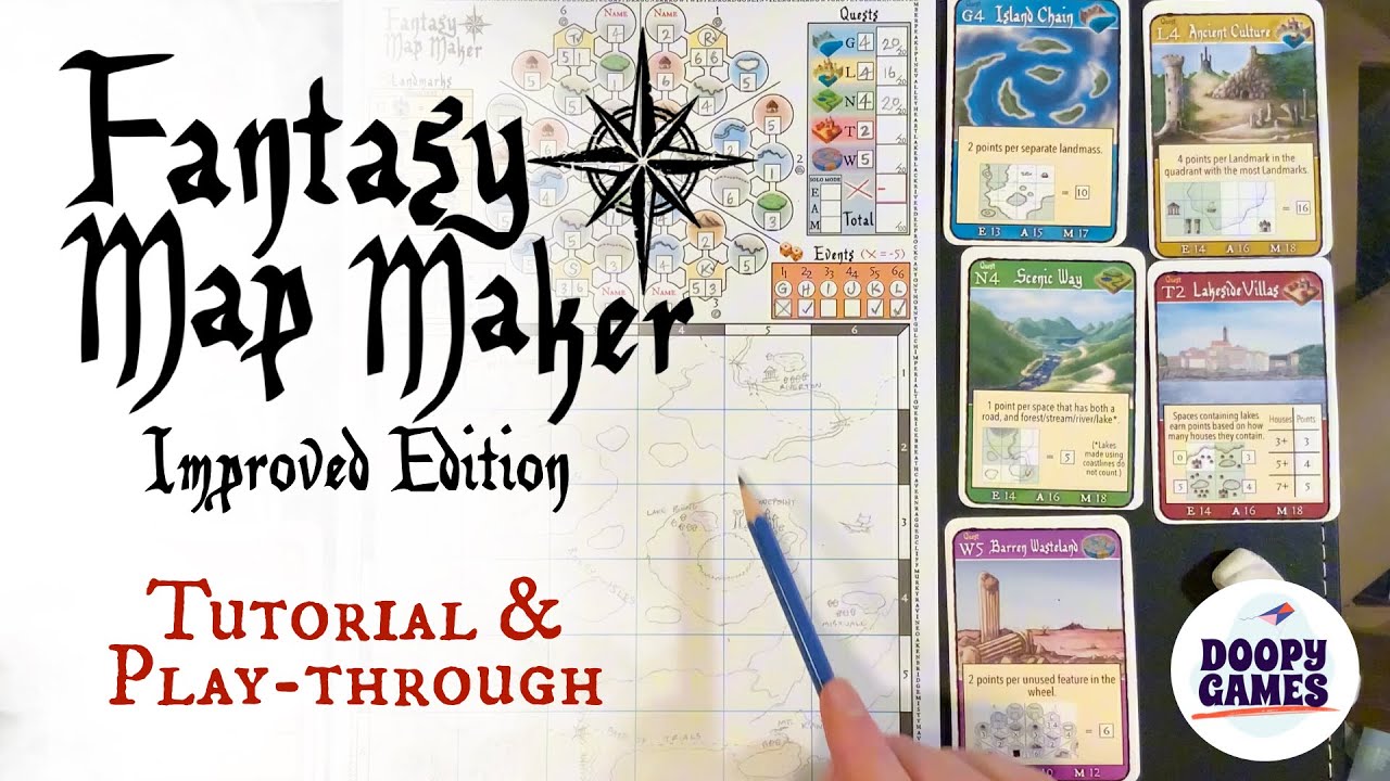 Fantasy Map Maker Improved Edition Play-Through