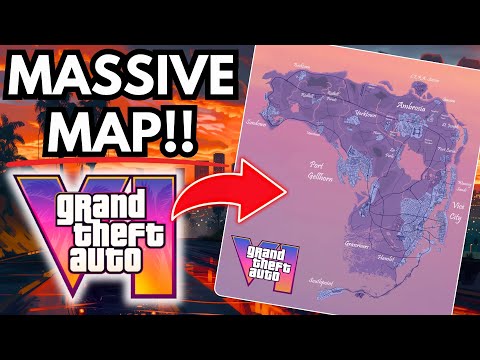 The GTA VI MAP Is Going To Be HUGE!!