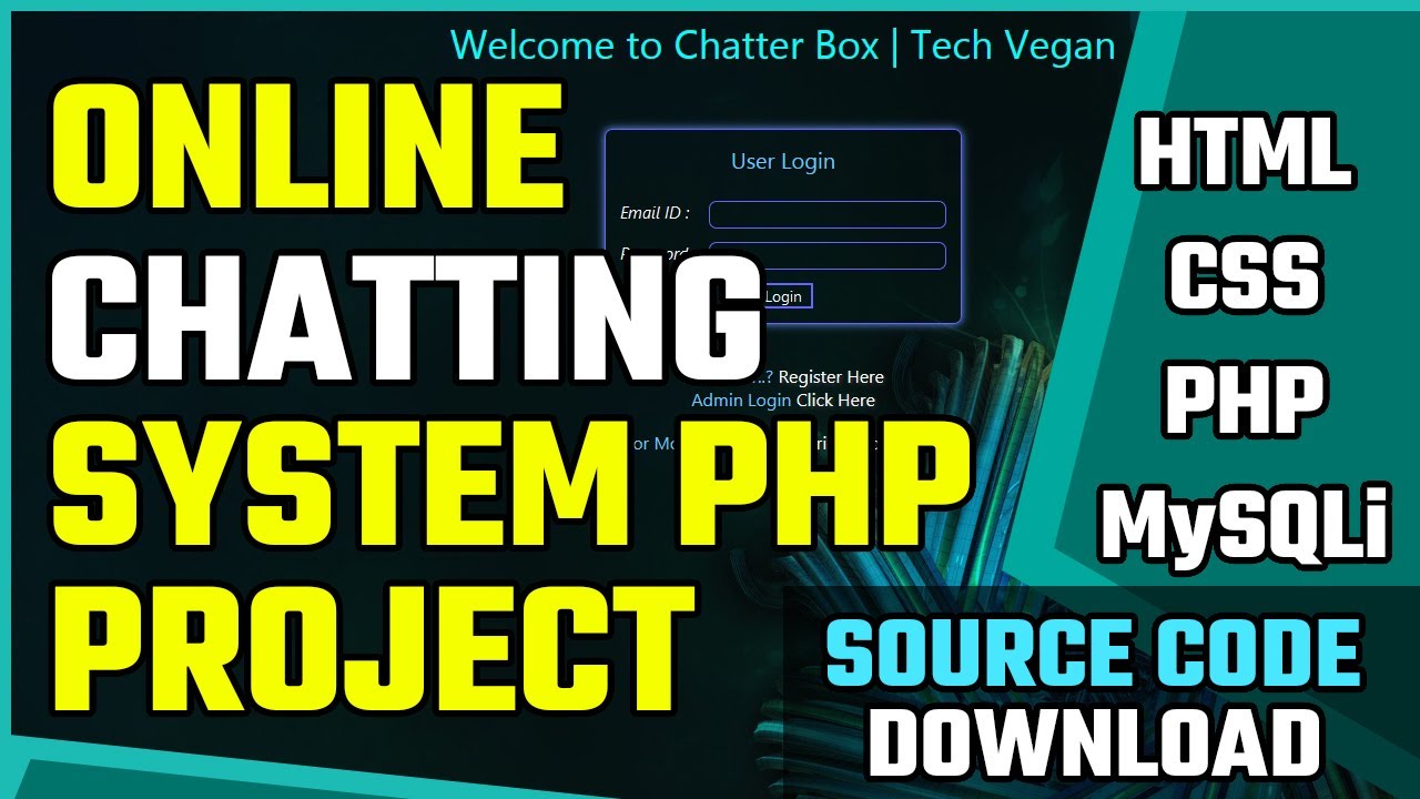 PHP Chat Application Tutorial | PHP Chatting Free Source Code Download | HTML CSS PHP MySQLi 🔥🔥