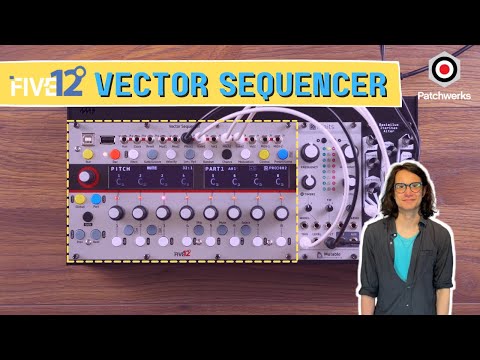 Five12 Vector Sequencer with Jack Expander 2021 Silver | Reverb