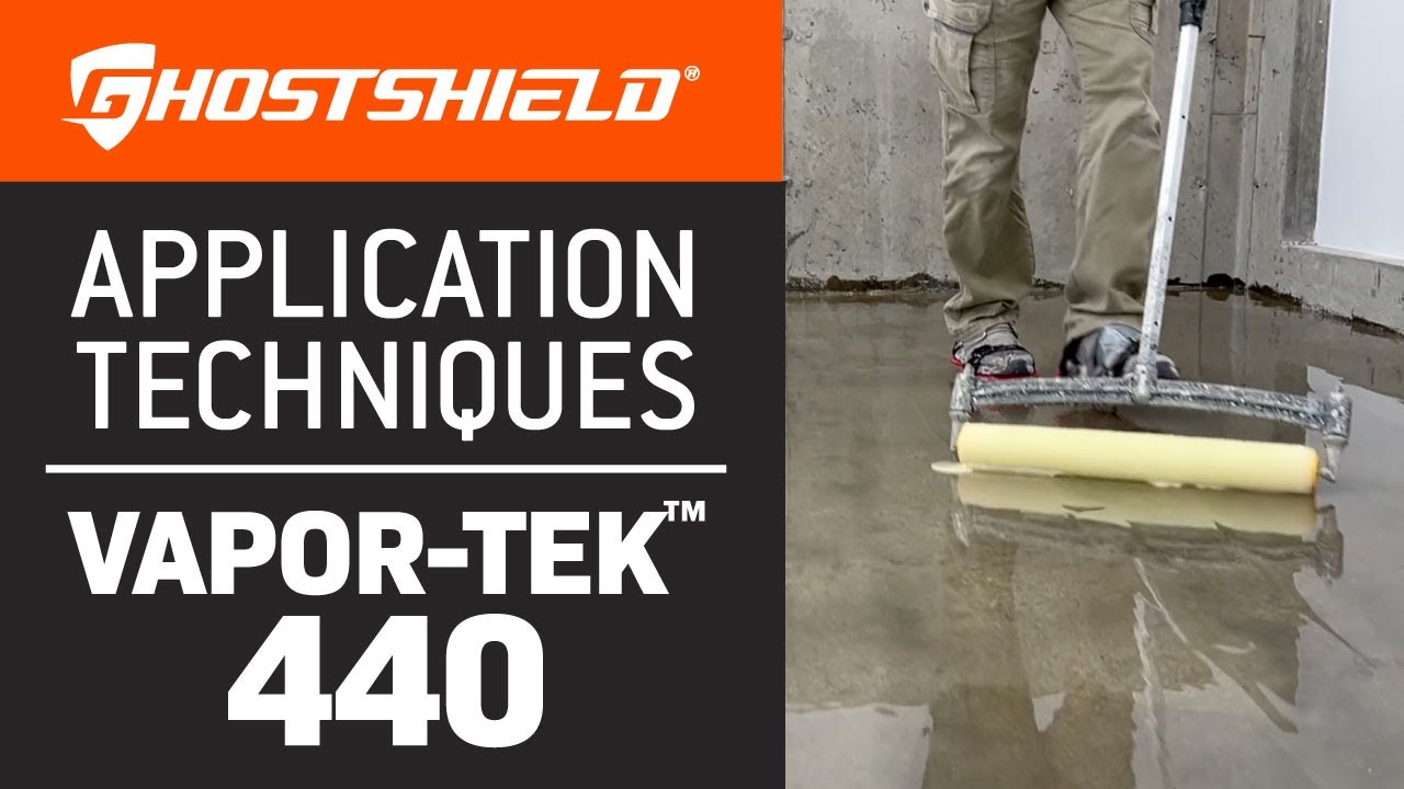 How to Apply Vapor-Tek™ 440 as a Moisture Vapor Barrier on Concrete