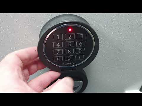 How to Change the Master Code & User Code on a Sussex 100K Digital Safe with Wittkop Primor Lock
