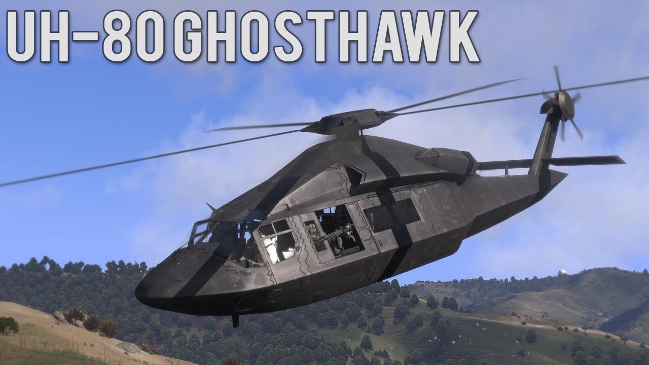 ARMA 3: Beta Dev Build - UH-80 Ghosthawk (Stealth Chopper)