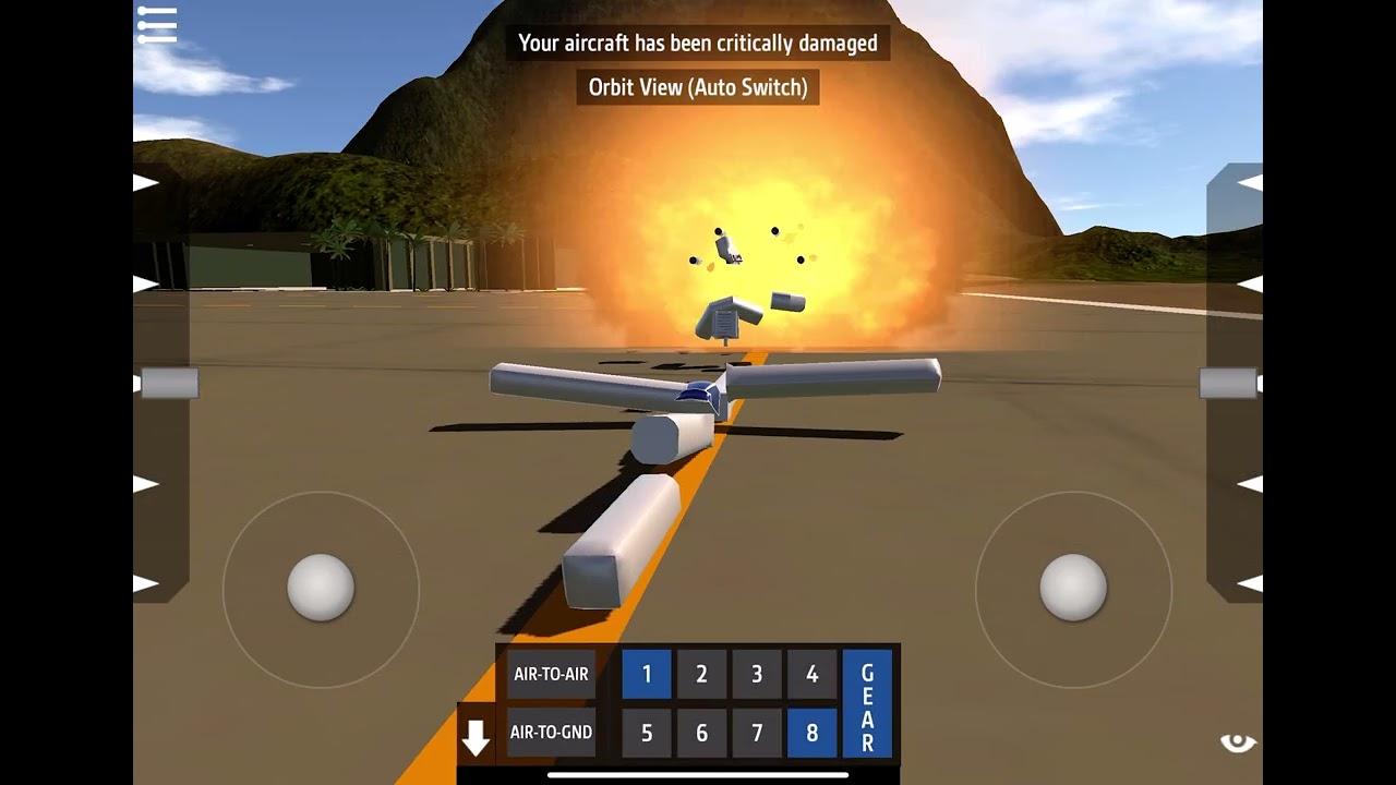 Mini nuke artillery (SimplePlanes)