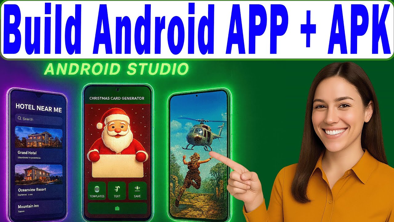 How To Make An App In Android Studio Using AI (BUILD Apps FASTER & EASIER!)