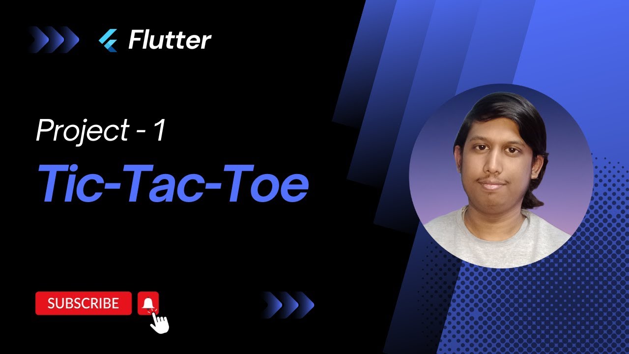 Tic-Tac-Toe Game in Flutter | First Project of Flutter Series | Flutter Complete Tutorial | Part 17