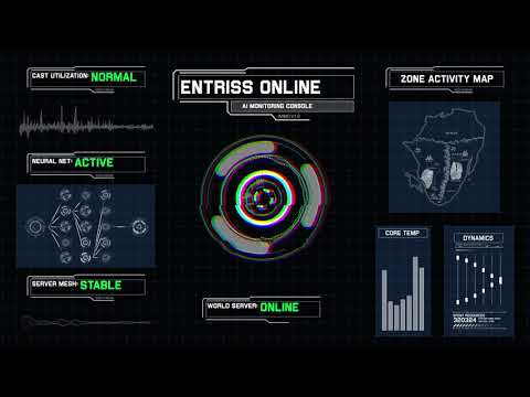 Entriss Online Book Trailer | LitRPG GameLit VR Fantasy available on kindle and kindle unlimited