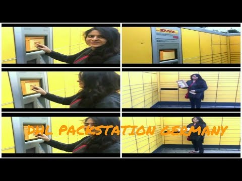 HOW TO COLLECT DHL COURIER FROM DHL PACKSTATION GERMANY/DHL PACKSTATION/DEUTSCHE PACKSTATION
