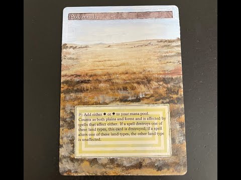 MTG Savannah (Proxy) Art Extension