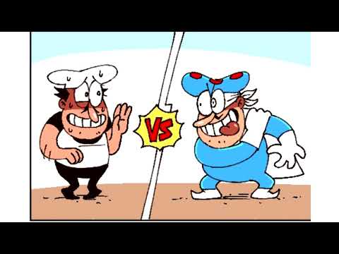 Pizza Tower Comic Dub - Peppino vs. Pizzano