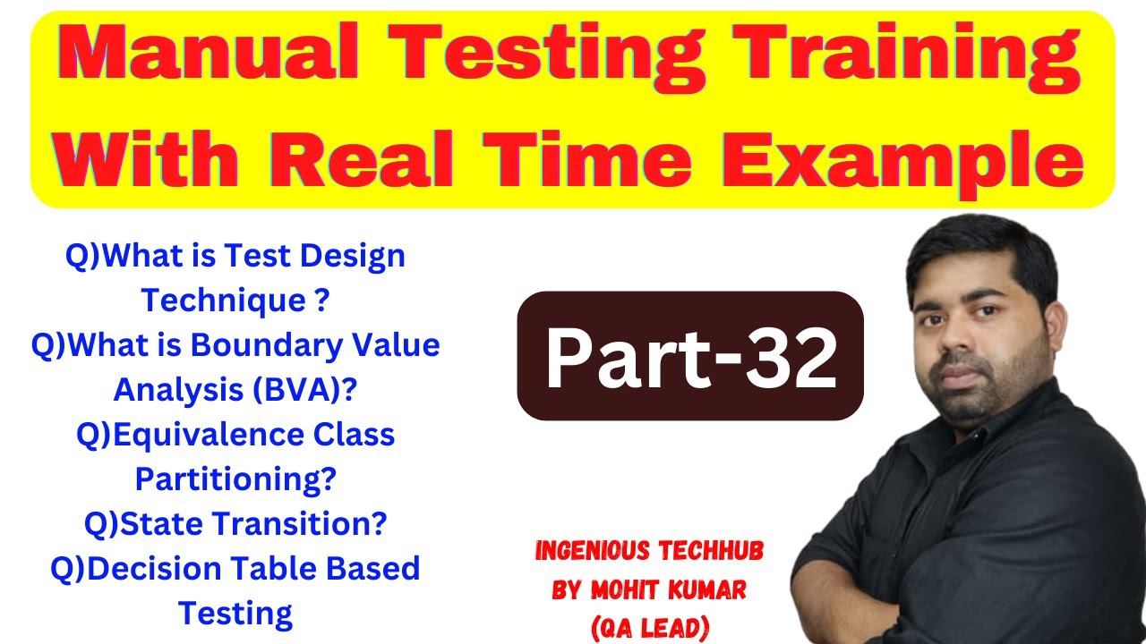 Manual Testing Tutorial With Real Time Examples Part-32