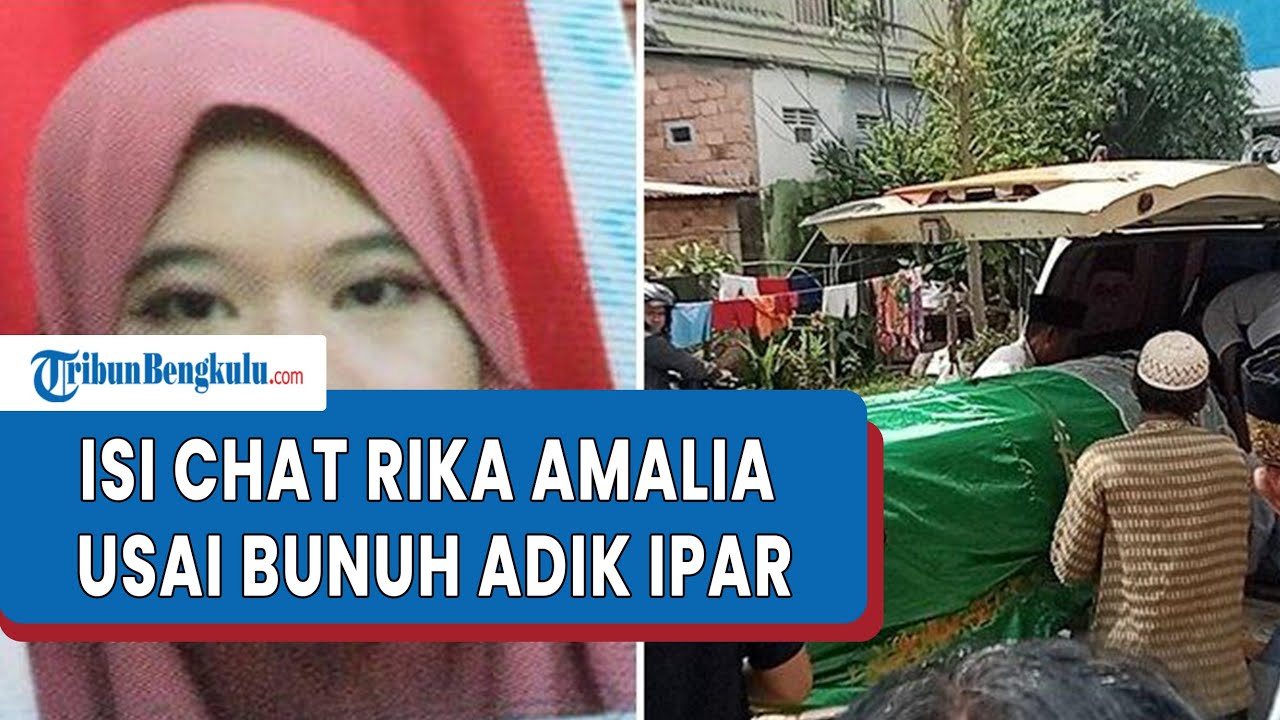 TERUNGKAP Isi Chat Rika Amalia Usai Bunuh Adik Ipar Pakai Racun Potas 'Aku Emang Brengsek'