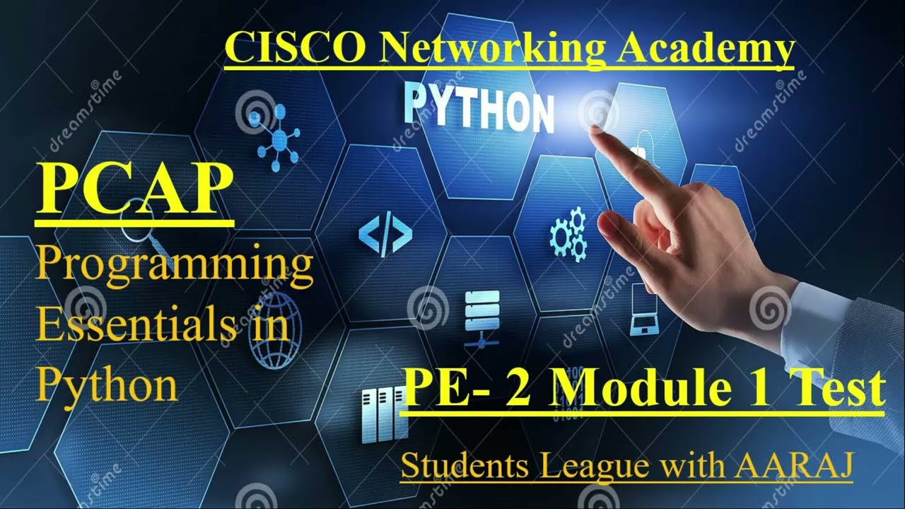 Cisco Programming Essentials in Python - PCAP | PE 2 Module 1 Test |  CISCO Python Essential.