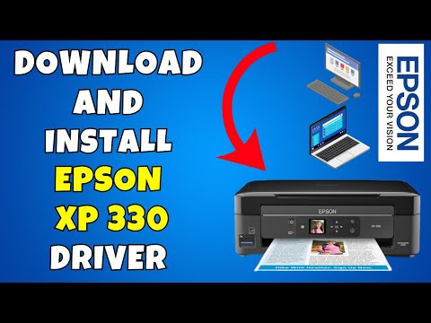 How To Download & Install Epson XP 330 Printer Driver in Windows 10/11