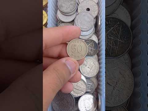 50 South Korean won 1983 coin #shorts