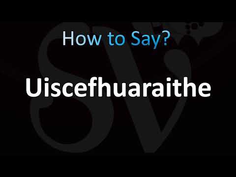 How to Pronounce Uiscefhuaraithe (Correctly!)