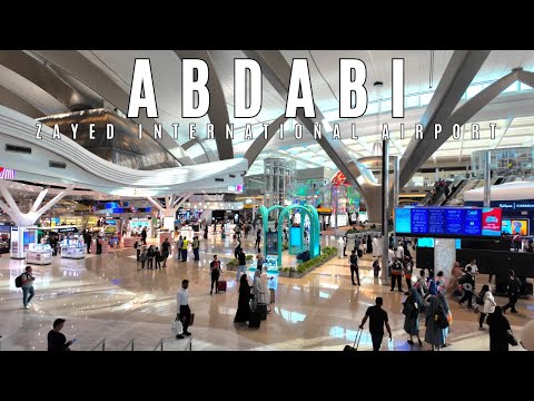 Exploring Abu Dhabi International Airport | A Gateway to the World | 2024