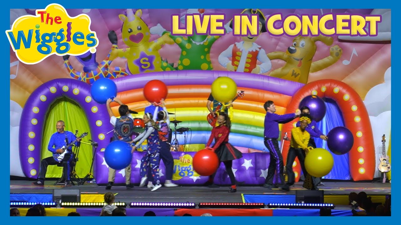 Bouncing Balls - Live in Concert ⚾️⚽🏀🏐The Wiggles 🎉 Wiggly Big Day Out! 🎶 Kids Music