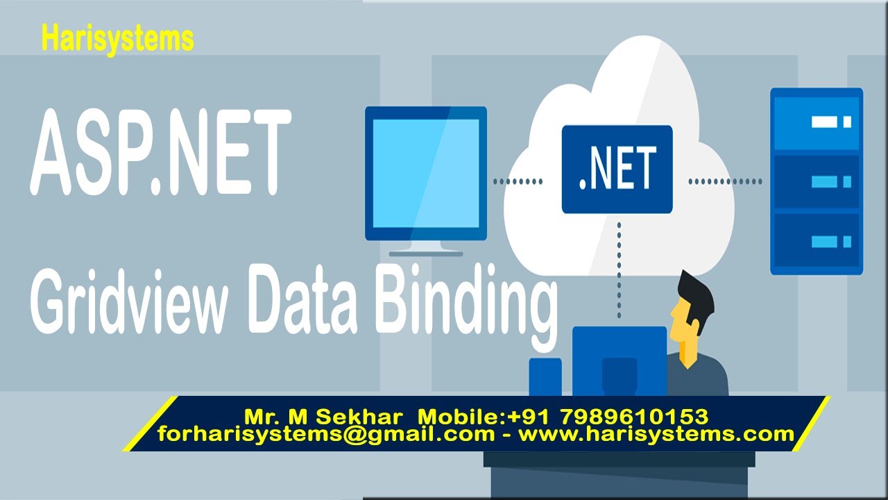 asp net tutorial for beginners | Gridview data binding tutorial | csharp tutorial | harisystems