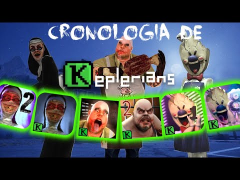 La CRONOLOGÍA de los JUEGOS de KEPLERIANS