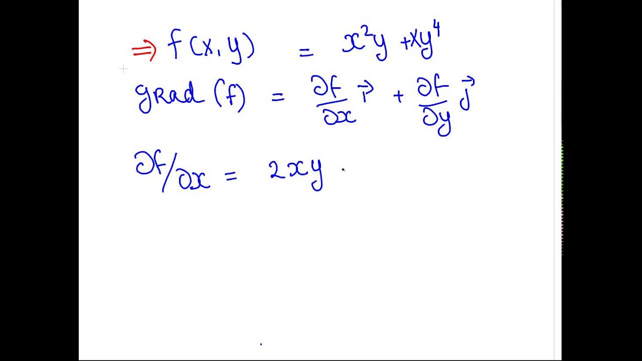 Directional Derivative (Worked Example 1)