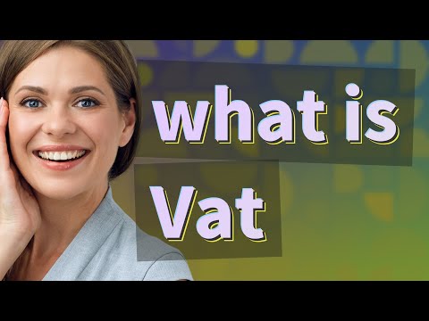 Vat | meaning of Vat
