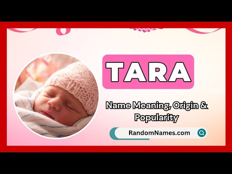 Tara - Baby Girl Name Meaning, Origin & Popularity - RandomNames.com
