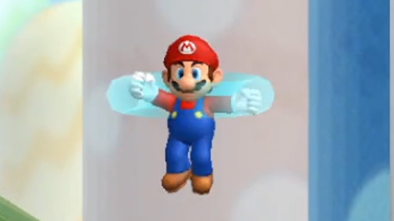 Front facing mario