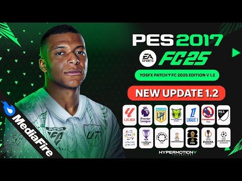 PES 2017 I New Update V1.2 For YosfX Patch - FC 2025 Edition - (Download & Install)