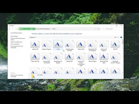 How to Uninstall a Font In Windows 10/8/7 [Tutorial]