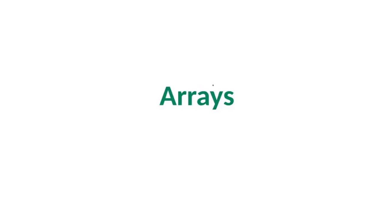 Arrays in Java_PPT