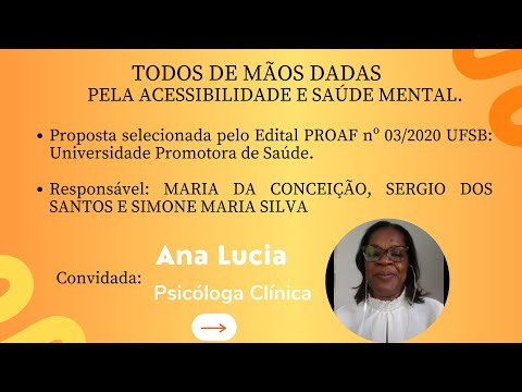 Todos de Mãos Dadas pela Acessibilidade e Saúde Mental.