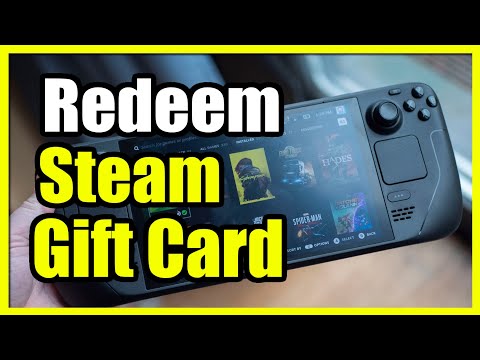 How to Redeem a Steam Gift Card on your STEAM Deck Wallet (Fast Tutorial)