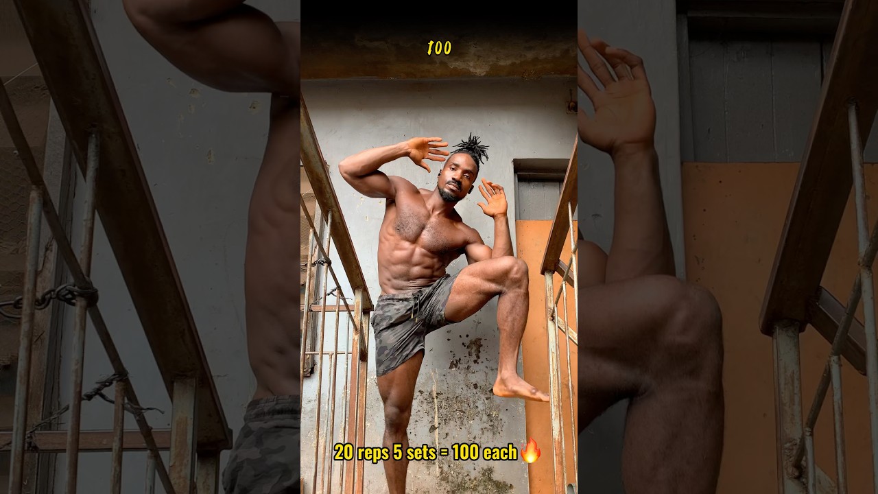 Let practice! 4 effective exercises every morning🔥 #morningroutine #everydaychallenge #dailyroutine