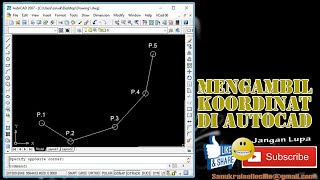 carafuzziblog: Cara Memasukkan Koordinat Ke Autocad