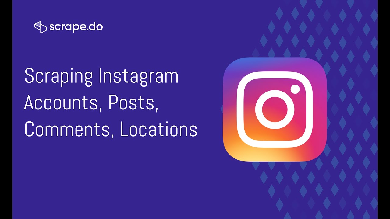 How To Scrape Instagram Data ? | Instagram Web Scraping