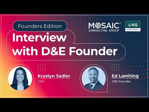 Interview with D&E Founder