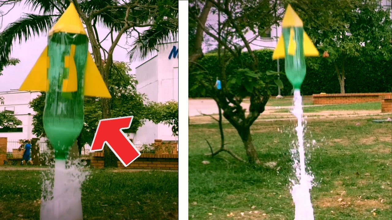 Cohete fácil, rápido y económico / paso a paso