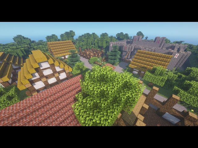 British Medieval Town Minecraft Map