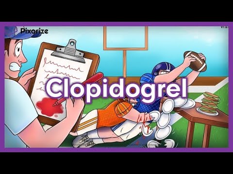 Clopidogrel Mnemonic for NCLEX | Mechanism of Action, Side Effects, Nursing Pharmacology