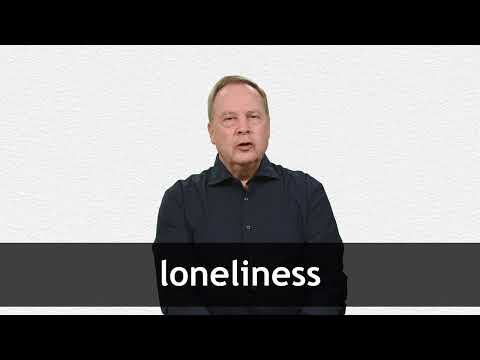 How to pronounce LONELINESS in American English