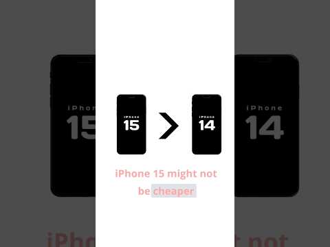Will Apple iPhone 15 price drop in India?? #shorts #iphone15 #iphone15leaks