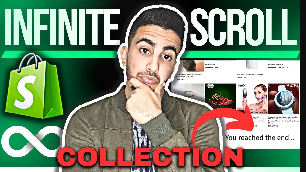 How To Add Infinite Scroll On Shopify Collection Page