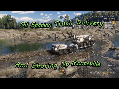 Roadcraft Oil Station Delivery And Shoring Up Monteville