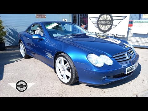 2002 MERCEDES SL500 AUTO | MATHEWSONS CLASSIC CARS | AUCTION: 25, 26 & 27 JUNE 2025