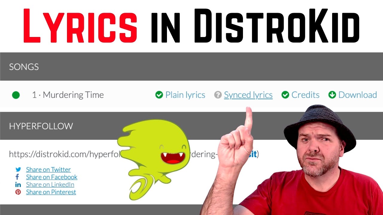 How to add LYRICS with DistroKid (Plain and Synced)