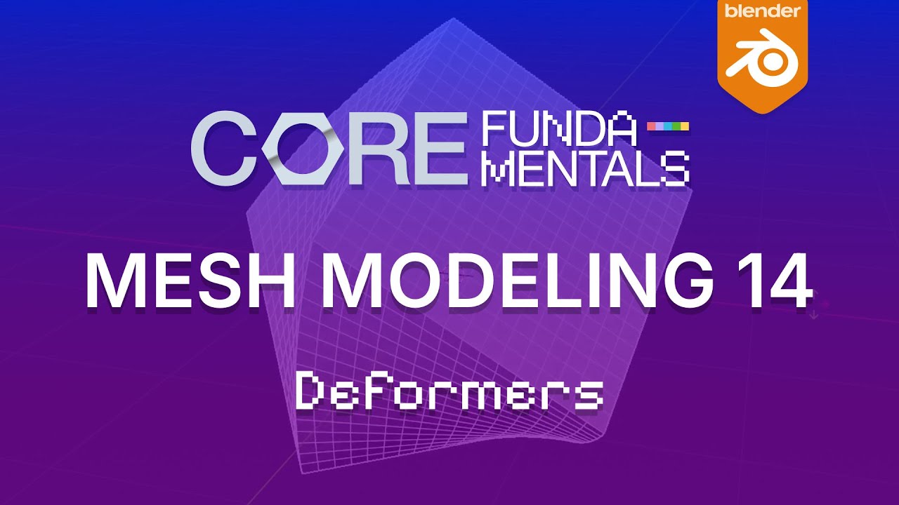 Simple Deform & Lattice Modifiers in Blender | Mesh Modeling Fundamentals