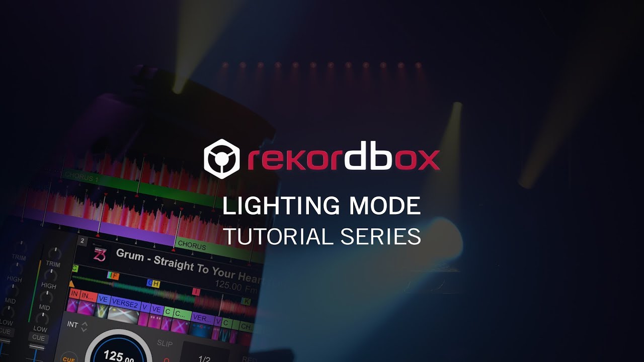 rekordbox dj Lighting mode Tutorial - Getting Started