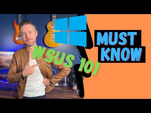 What is WSUS (How to PATCH COMPUTERS on a network)