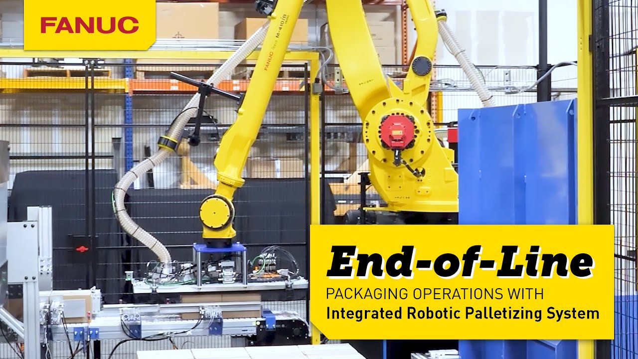 20 Boxes/Minute with Robotic Palletizing for End-of-Line Packaging Operations